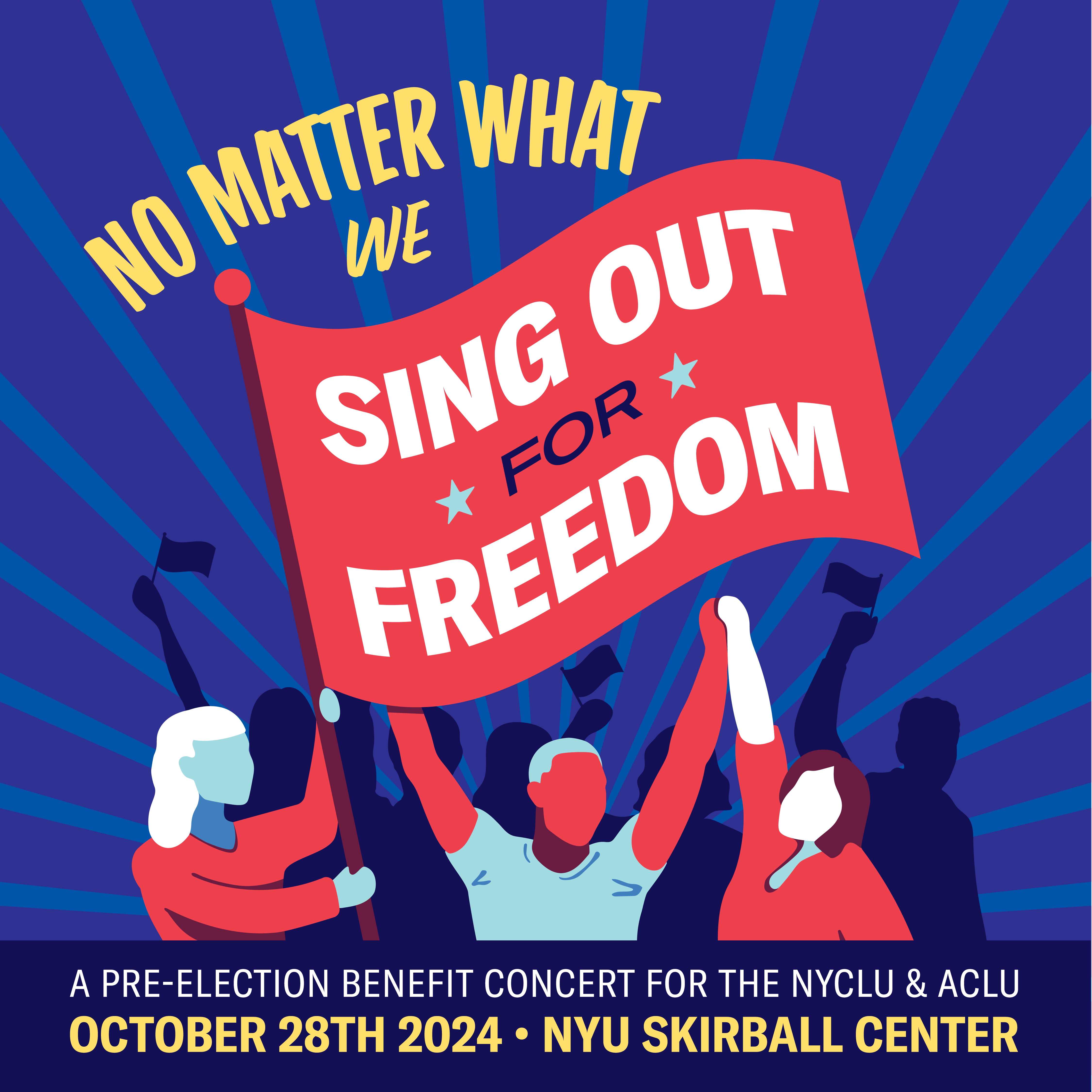 No Matter What...We Sing Out for Freedom | NYU BOX OFFICE