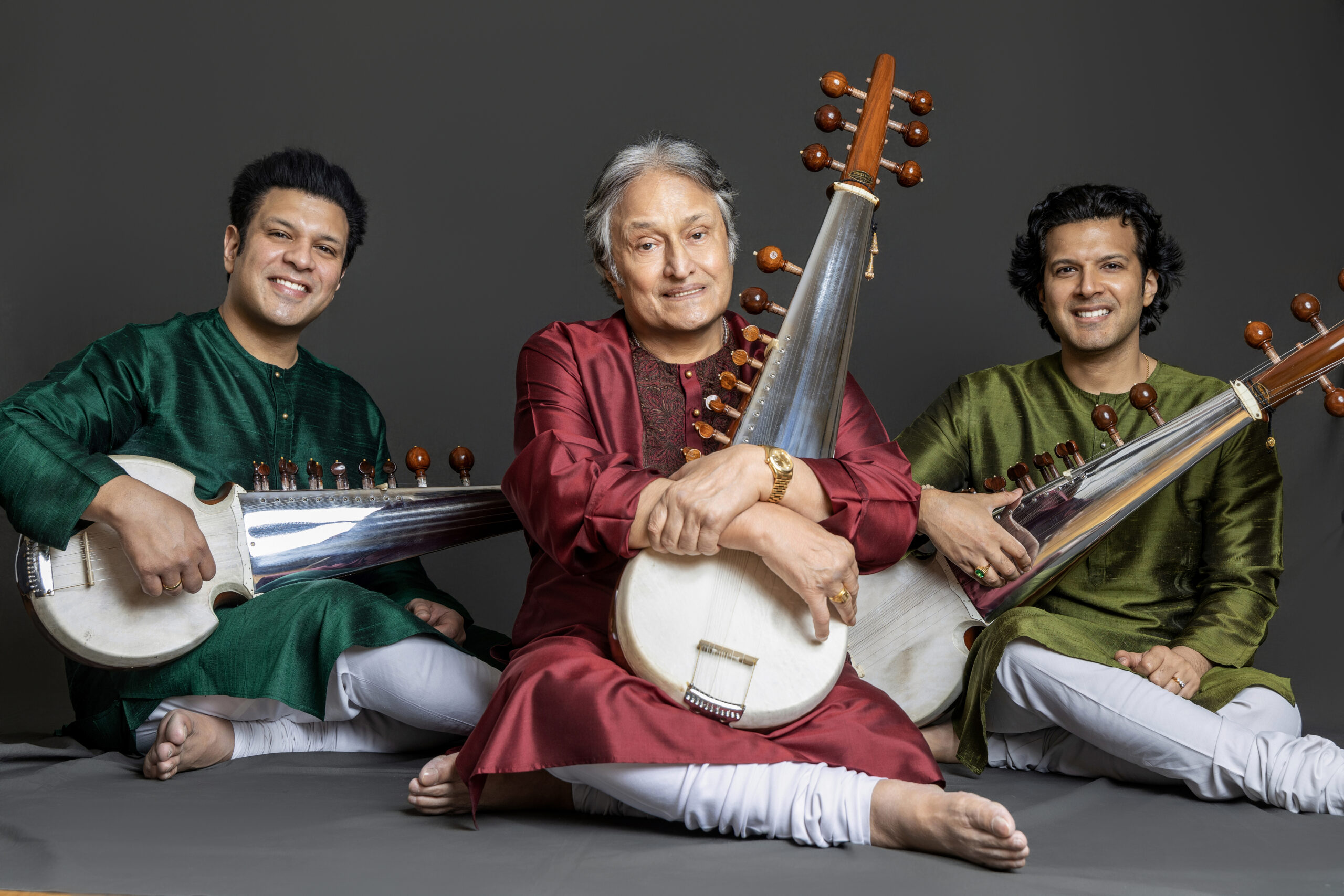 Sarod Trilogy with Maestro Amjad Ali Khan, Amaan Ali Bangash and Ayaan Ali Bangash | NYU BOX OFFICE