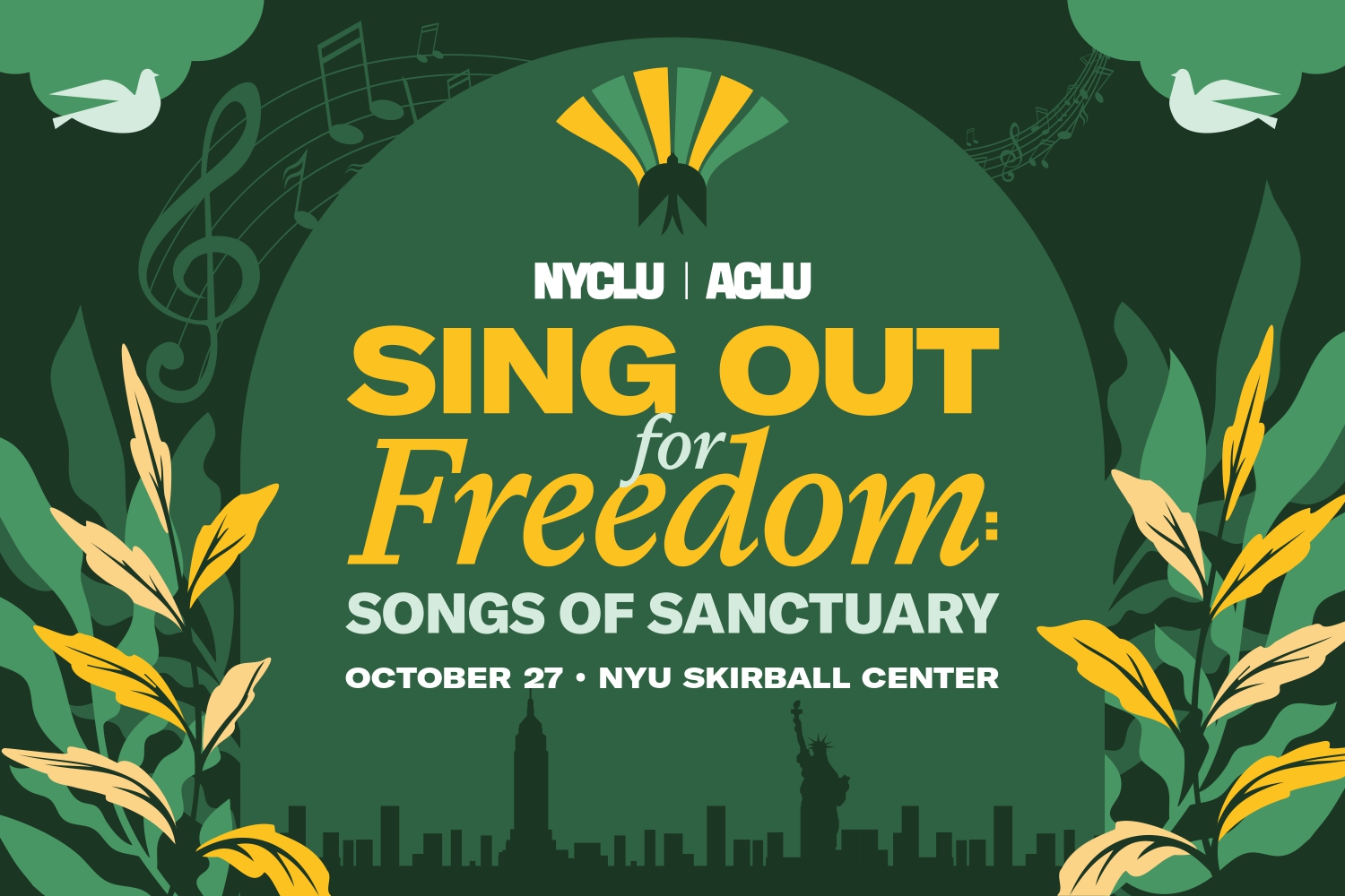 Sing Out for Freedom: Songs of Sanctuary | NYU BOX OFFICE